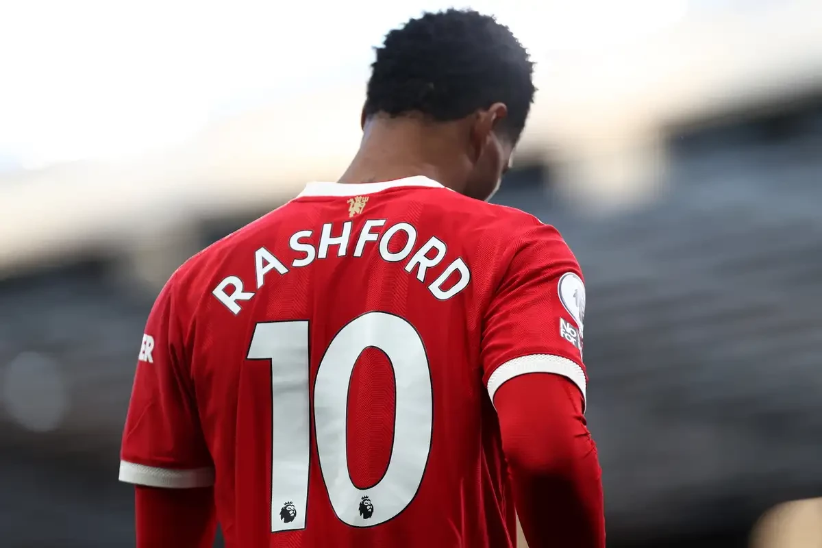 Marcus Rashford scored third for England in STYLE