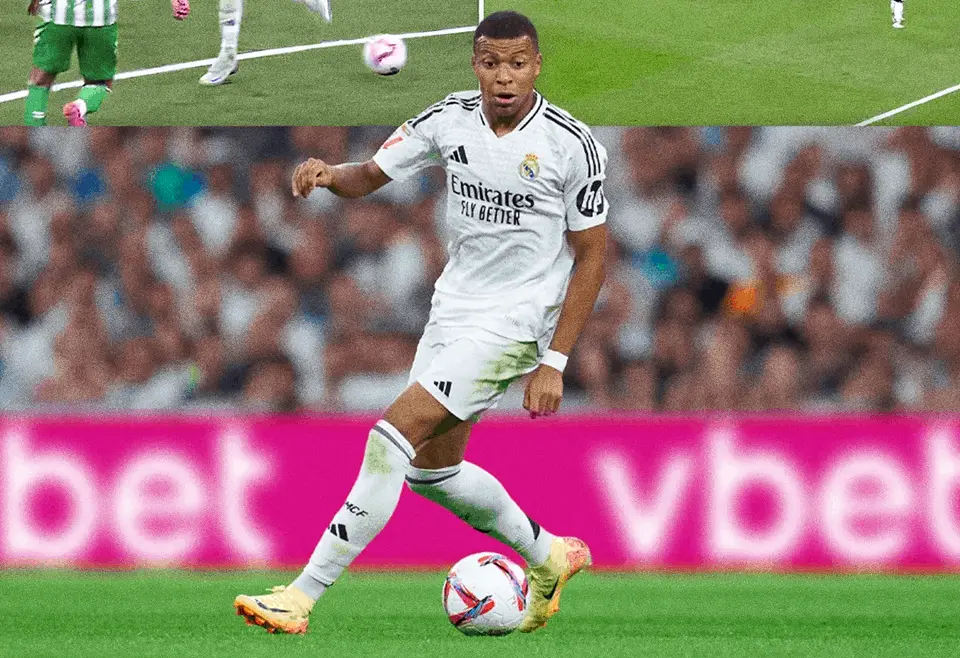 Kylian Mbappe scores first La Liga goal for Real Madrid after Fede Valverde's MAGICAL assist